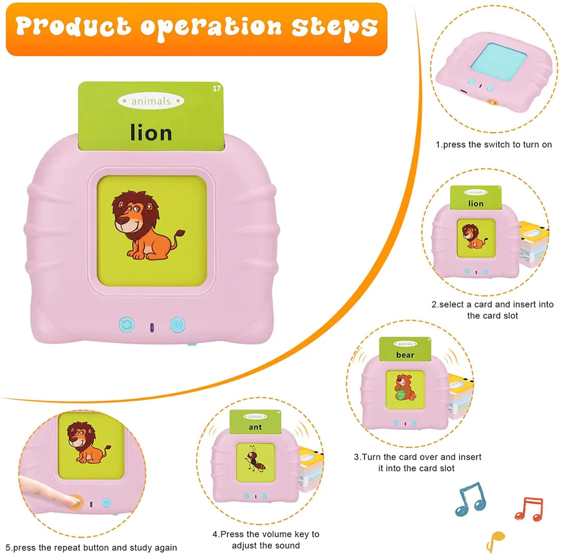 English Words Learning Machine (Age 2-8 Years) – Scrollstreet