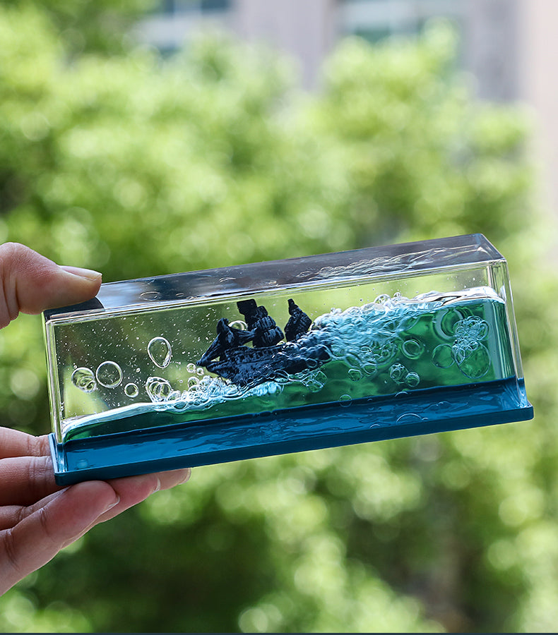 Blue Wave Titanic Ship Car Dashboard Accessory – Scrollstreet